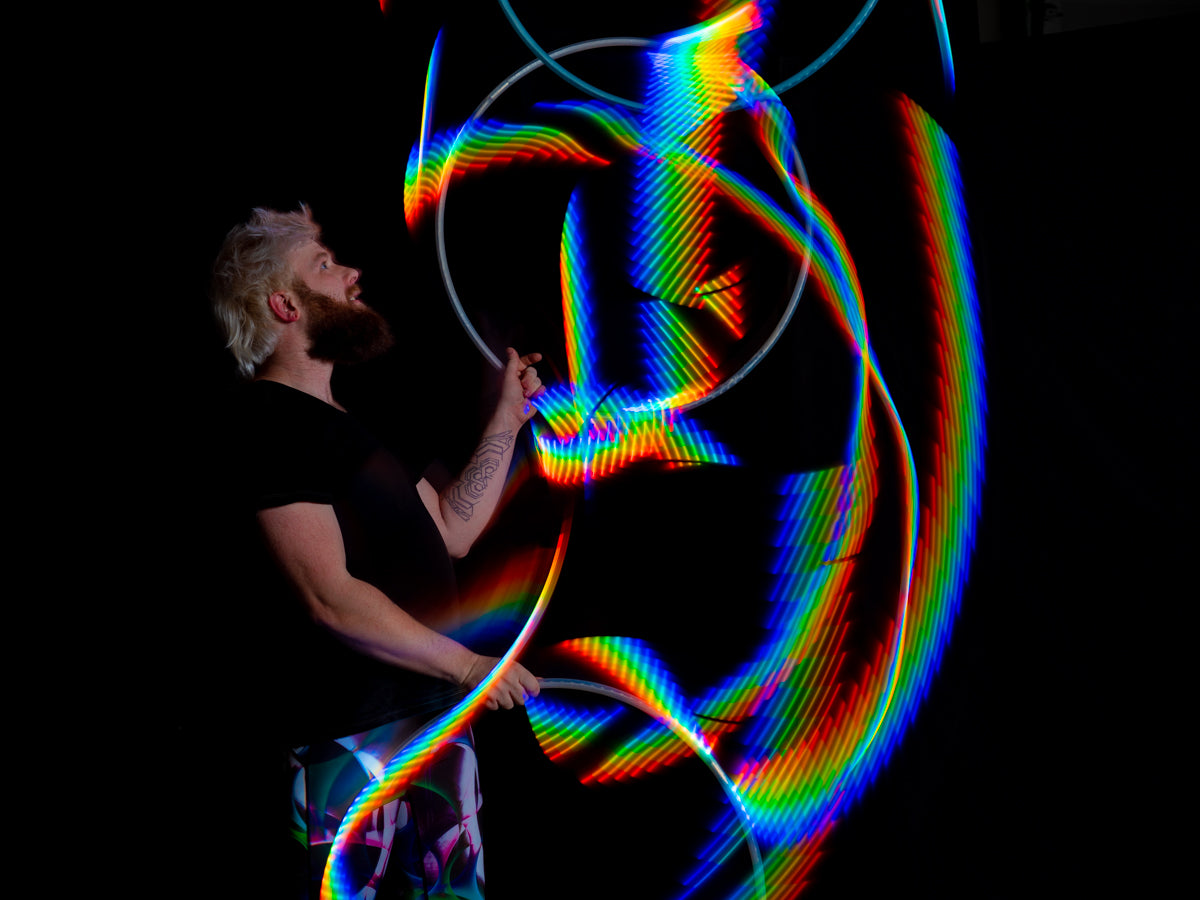 Custom Atomic V Programmable Smart LED Hoop – Astral Hoops