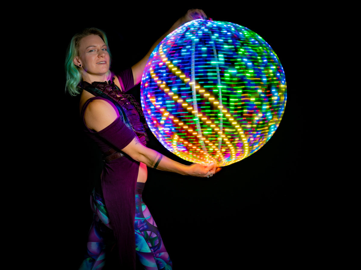 Custom Atomic V Programmable Smart LED Hoop – Astral Hoops
